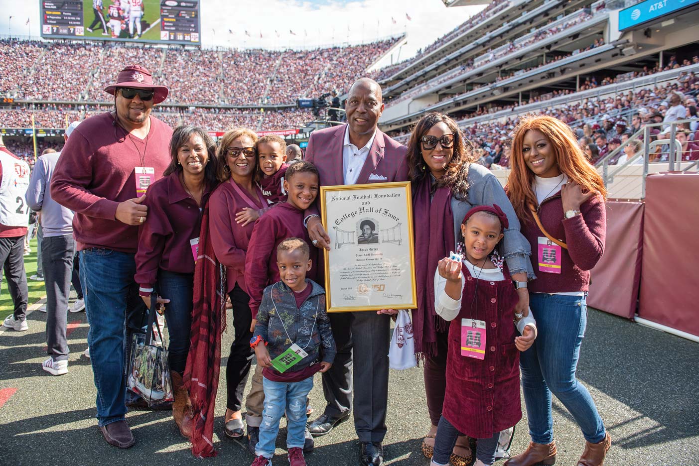 The 12th Man Foundation's Jacob Green to be inducted into the College ...