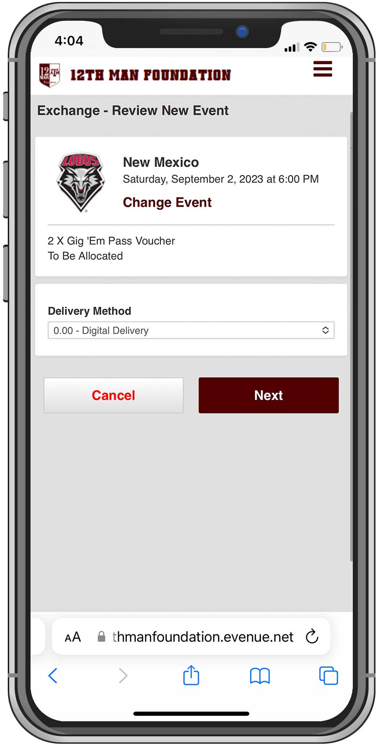 Gig 'em Pass | 12th Man Foundation