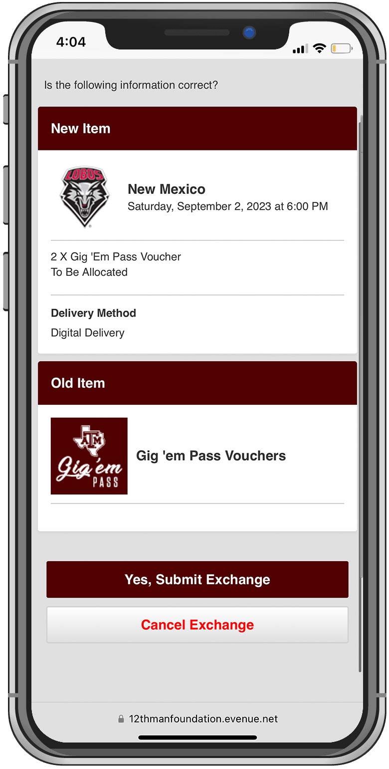 Gig 'em Pass | 12th Man Foundation